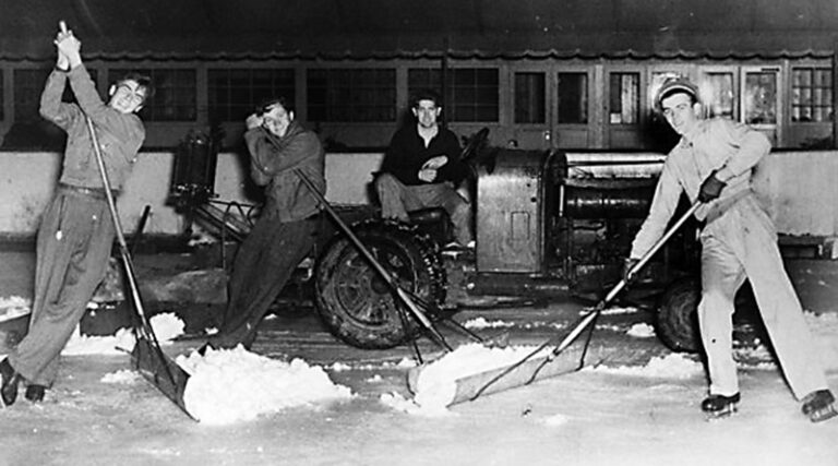 Hand Shaping Ice Until The Zamboni ~ The History of Ordinary Things ...